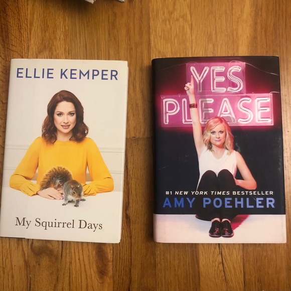 Other | Amy Poehler Yes Please And Ellie Kemper Book Lot | Poshmark